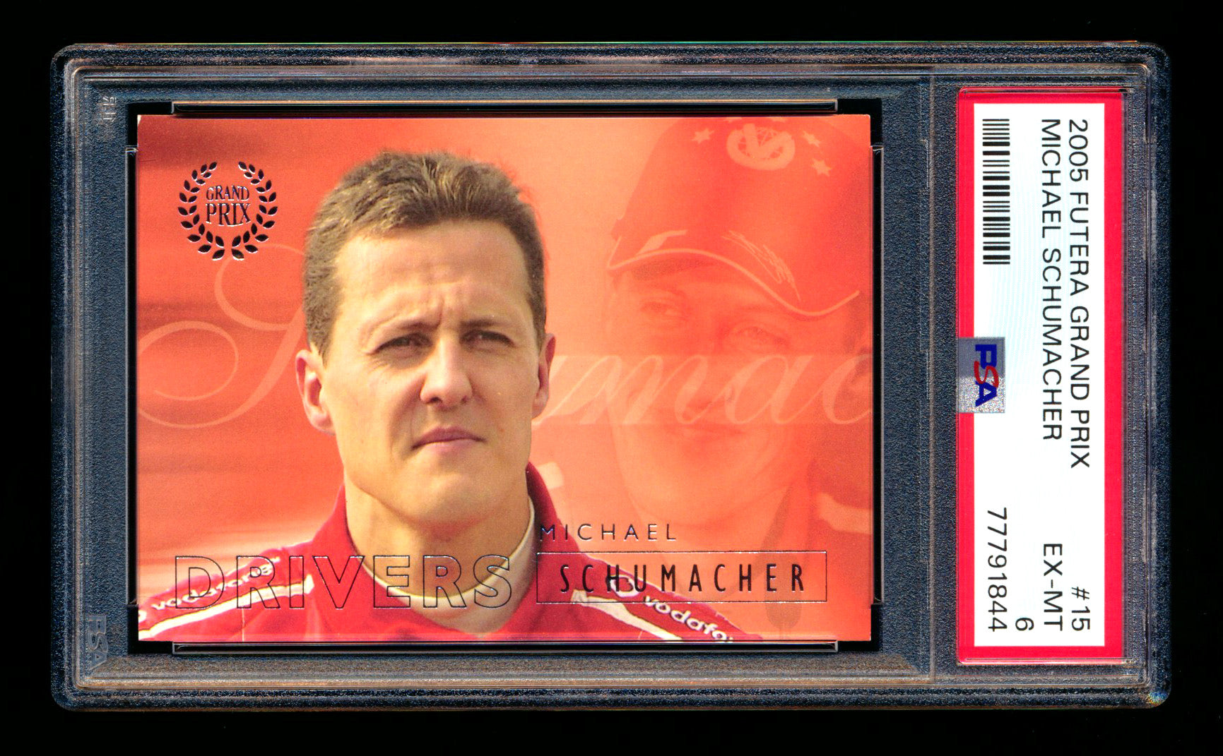 2005 Futera Grand Prix F1 #15 Michael Schumacher Drivers PSA 6 ** (SOL ...
